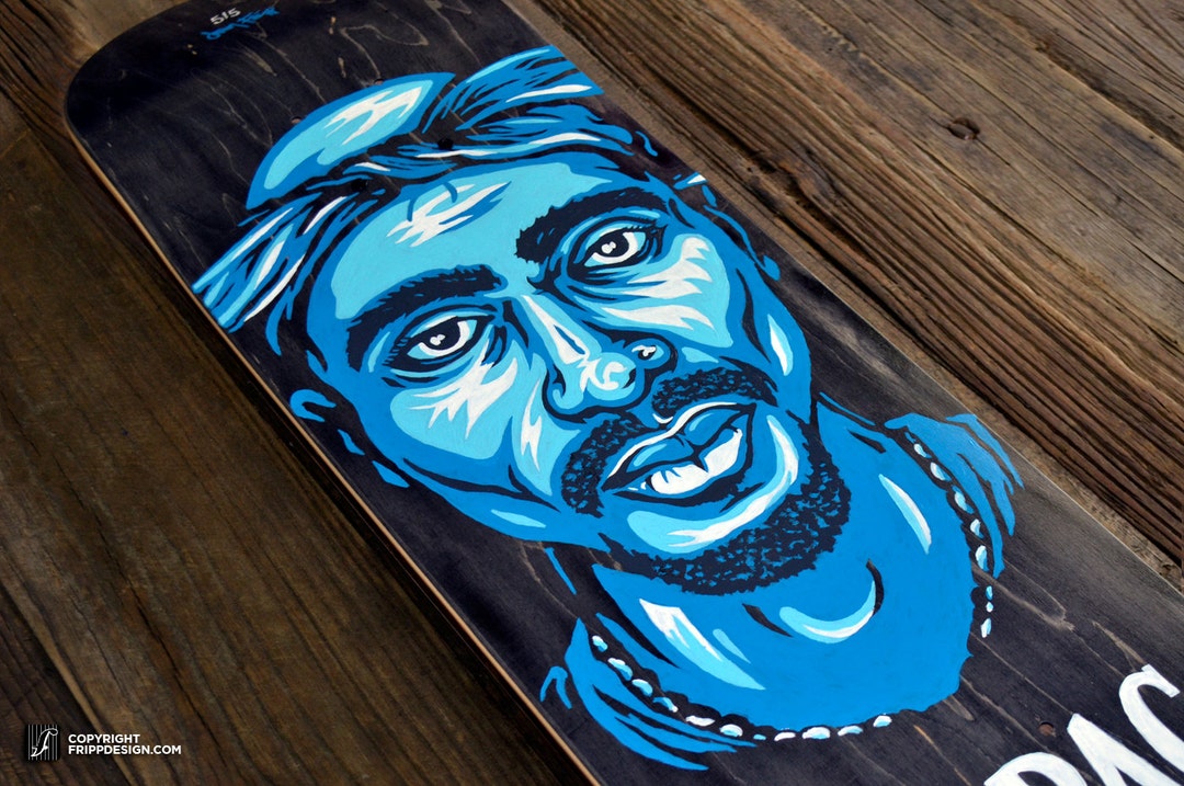 Hand Painted Skateboards of Great Dead Musicians: the Dead Series ...