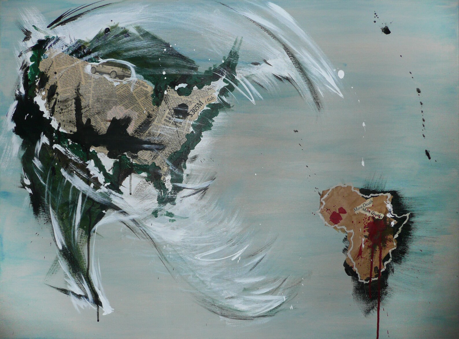 Modern Art Political Social Economic commentary | Etsy