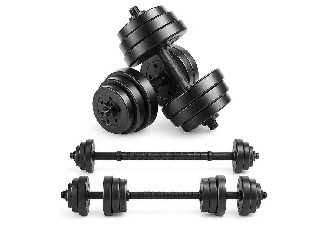 Adjustable Dumbbell Barbell Set – Home Gym Weights, 10kg-30kg - Etsy
