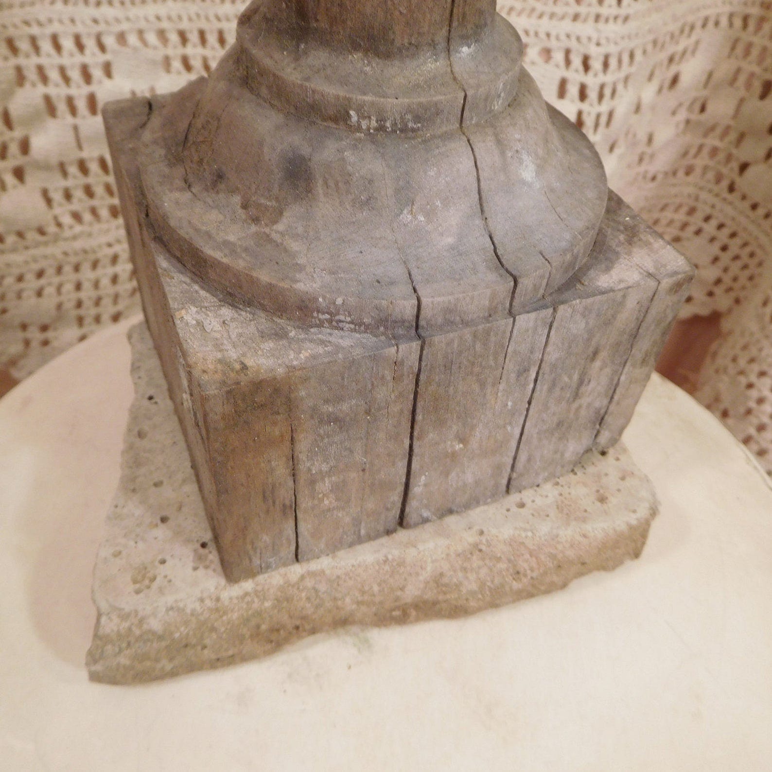 Statueantique Architecural Wood Stand Home Decor' Table - Etsy