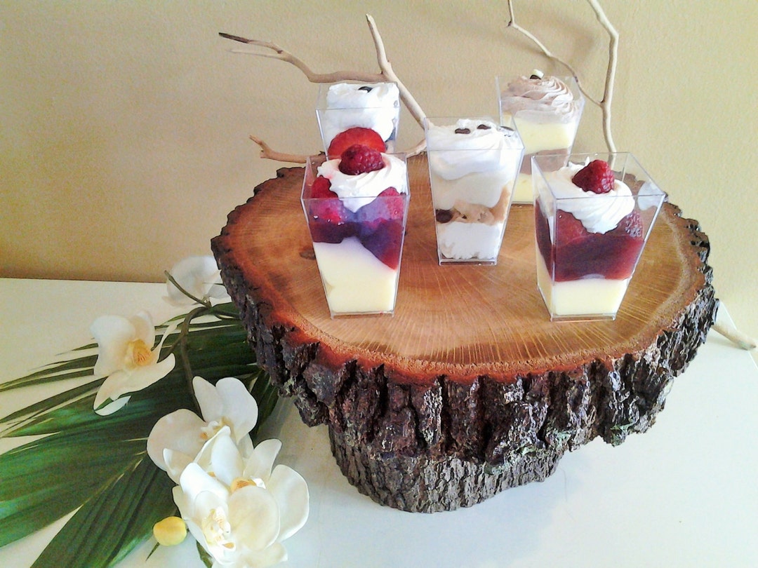 10 Rustic Cake Stand Cupcake Stand Desert Stand Holiday Cake Stand Wood ...