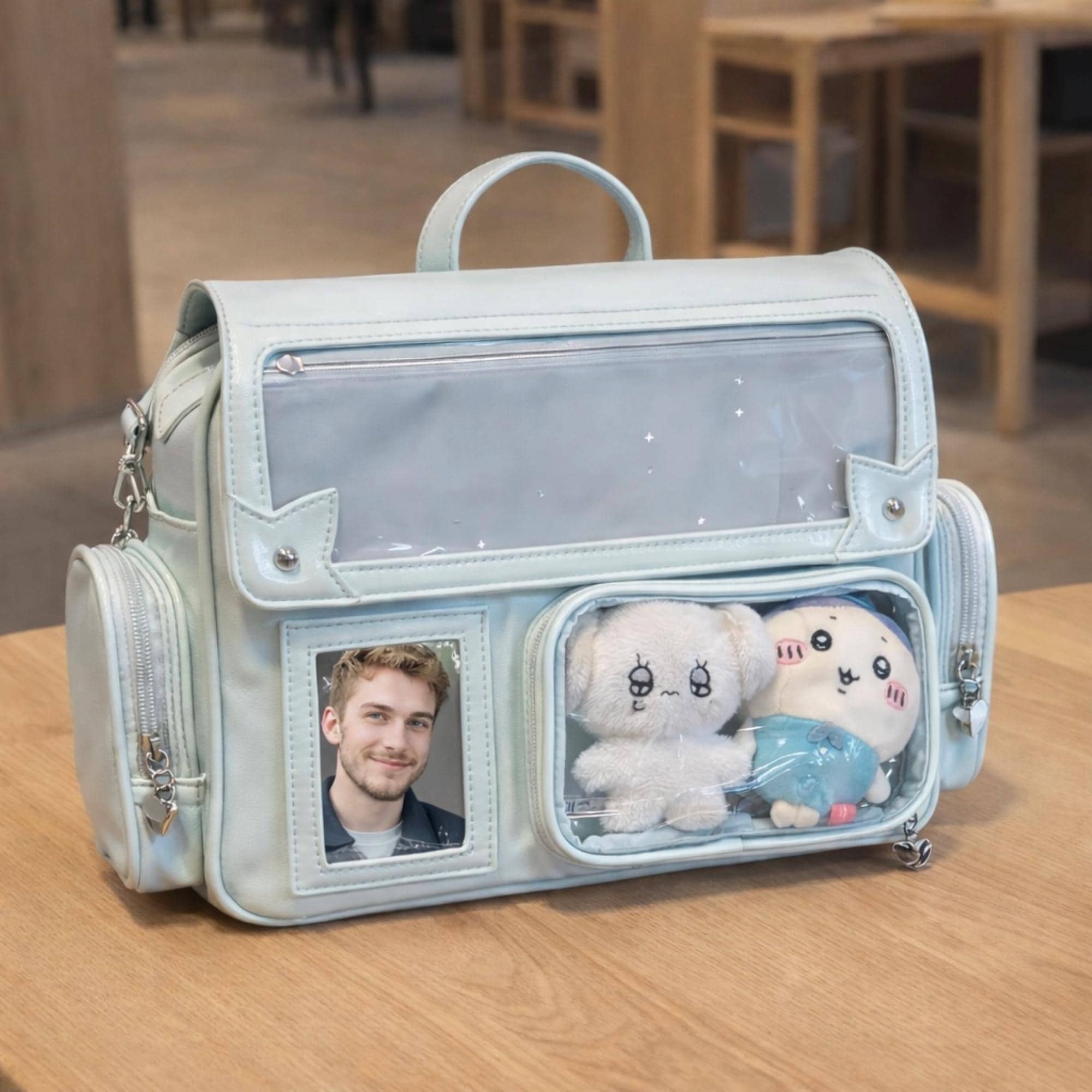 Shoulder Ita Bag Rosette Mini Ita Bags and Accessory Gifts Transparent ...