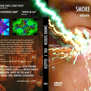 PSYCHEDELIC DVD- Smoke Screen Volume 1- Glazed - Etsy