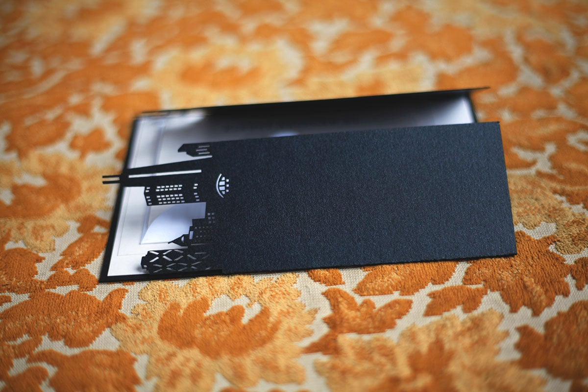 Chicago cityscape wedding invitation skyline — Wedding Invitation ...