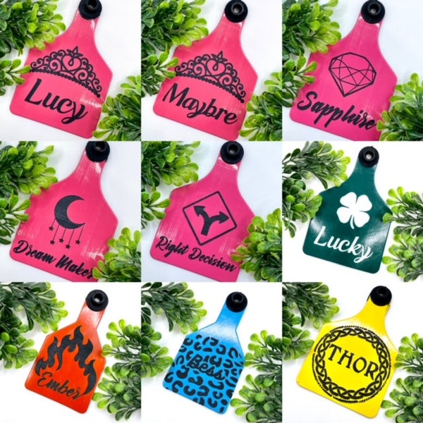 Custom Ear Tags - Etsy