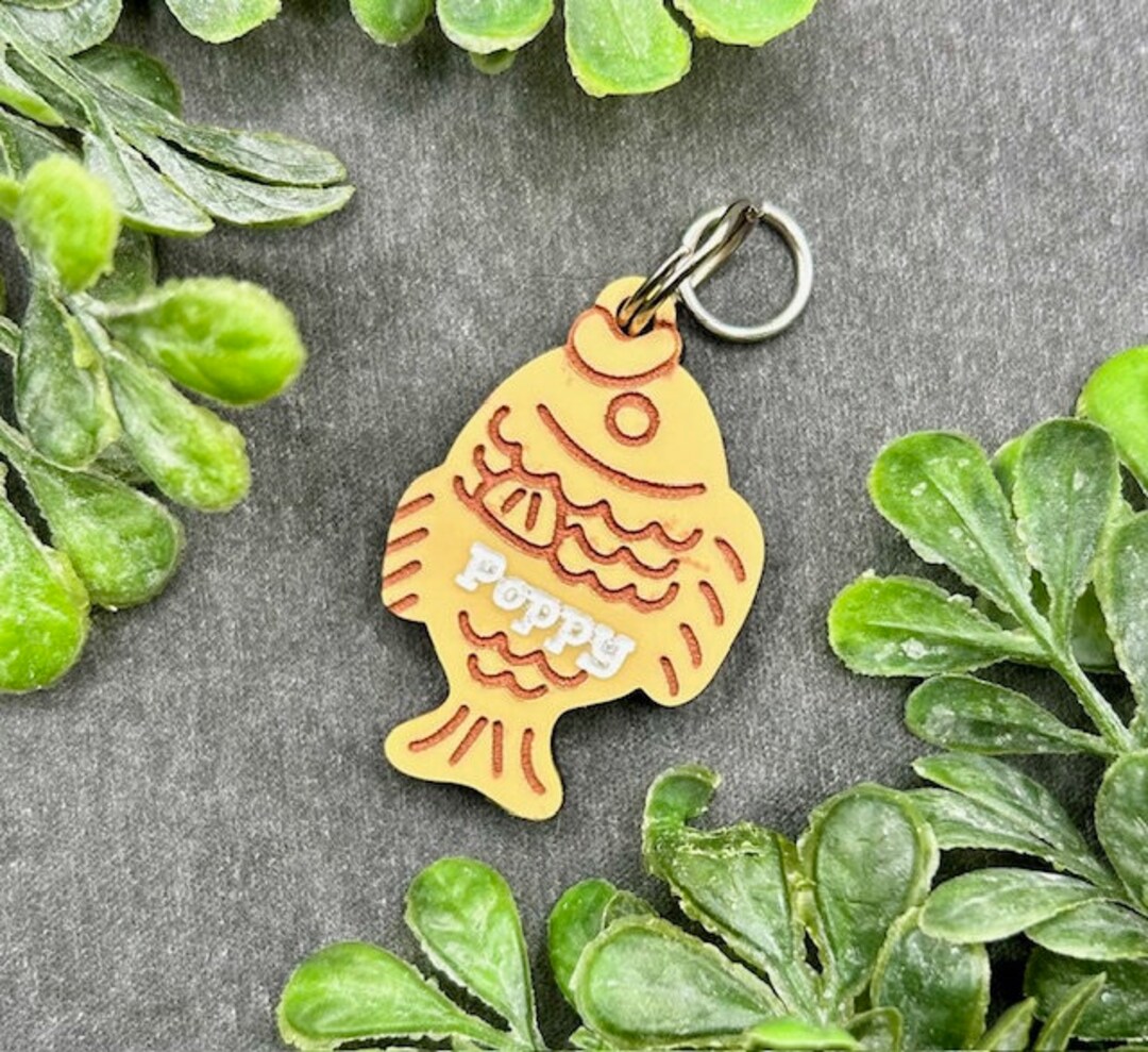 Made to Order Laser Cut Acrylic Fish Pastry Personalized Pet Custom ...