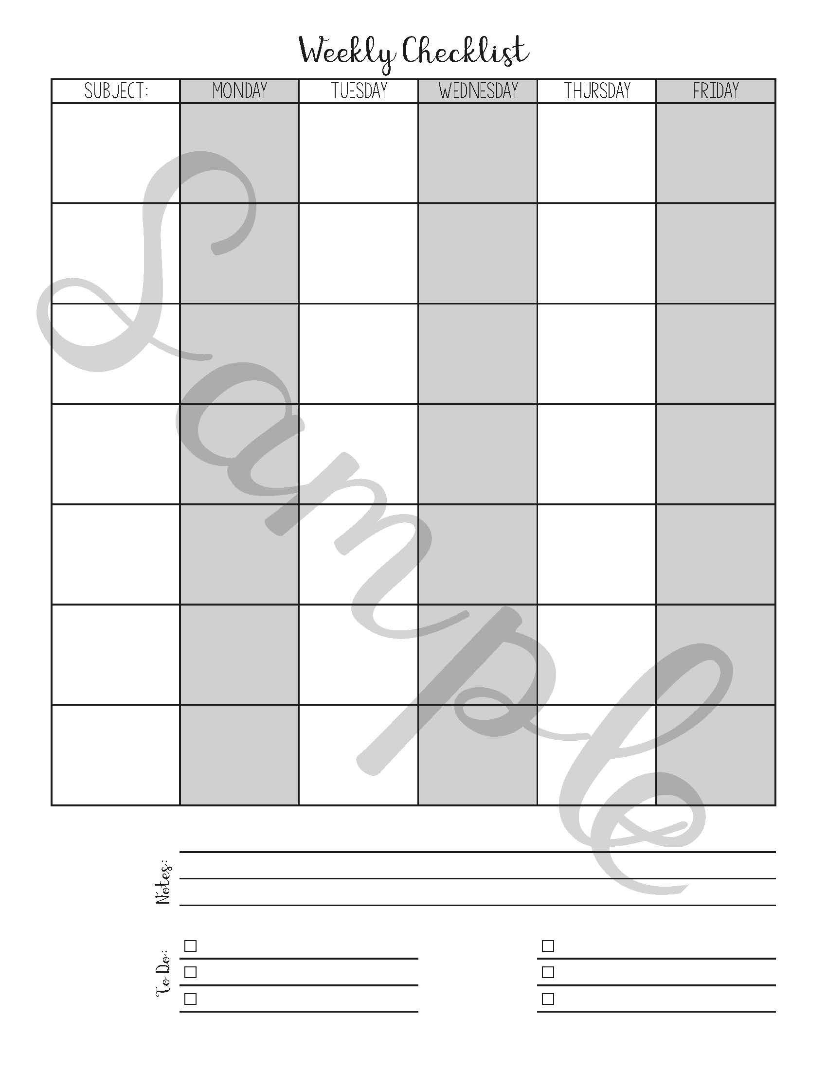 Homeschool Printable Bundle-digital DOWNLOAD - Etsy