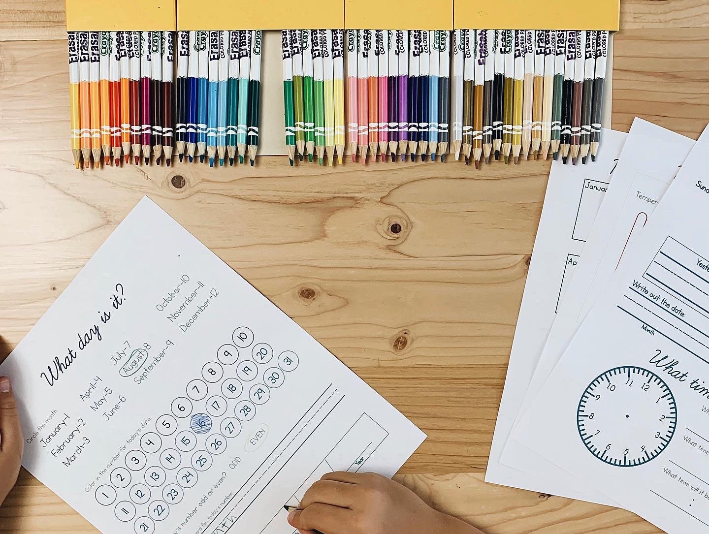 Daily Worksheets-digital DOWNLOAD - Etsy