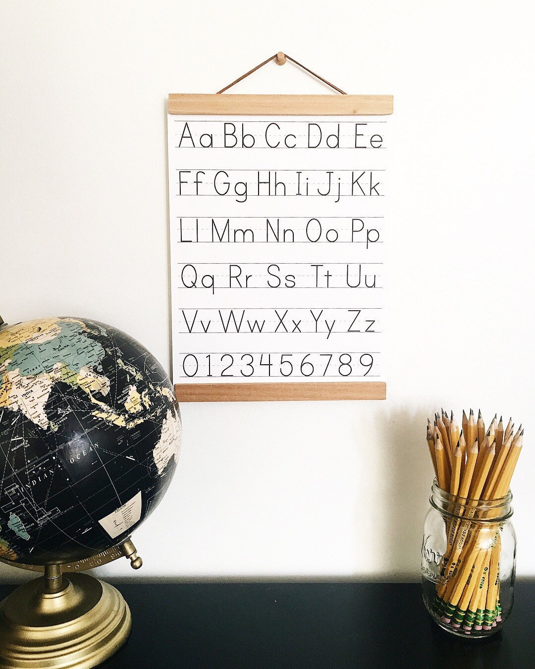 Alphabet Print - SMALL (size 8.5" X 11")-digital DOWNLOAD - Etsy