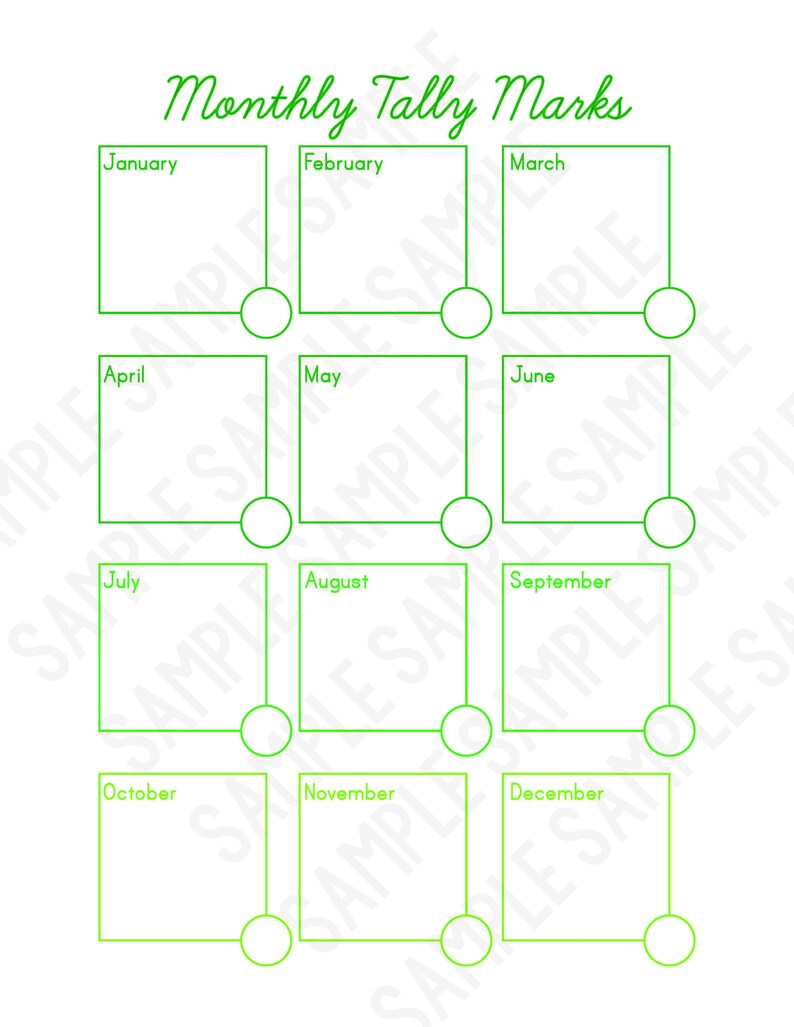 Daily Worksheets-digital DOWNLOAD - Etsy