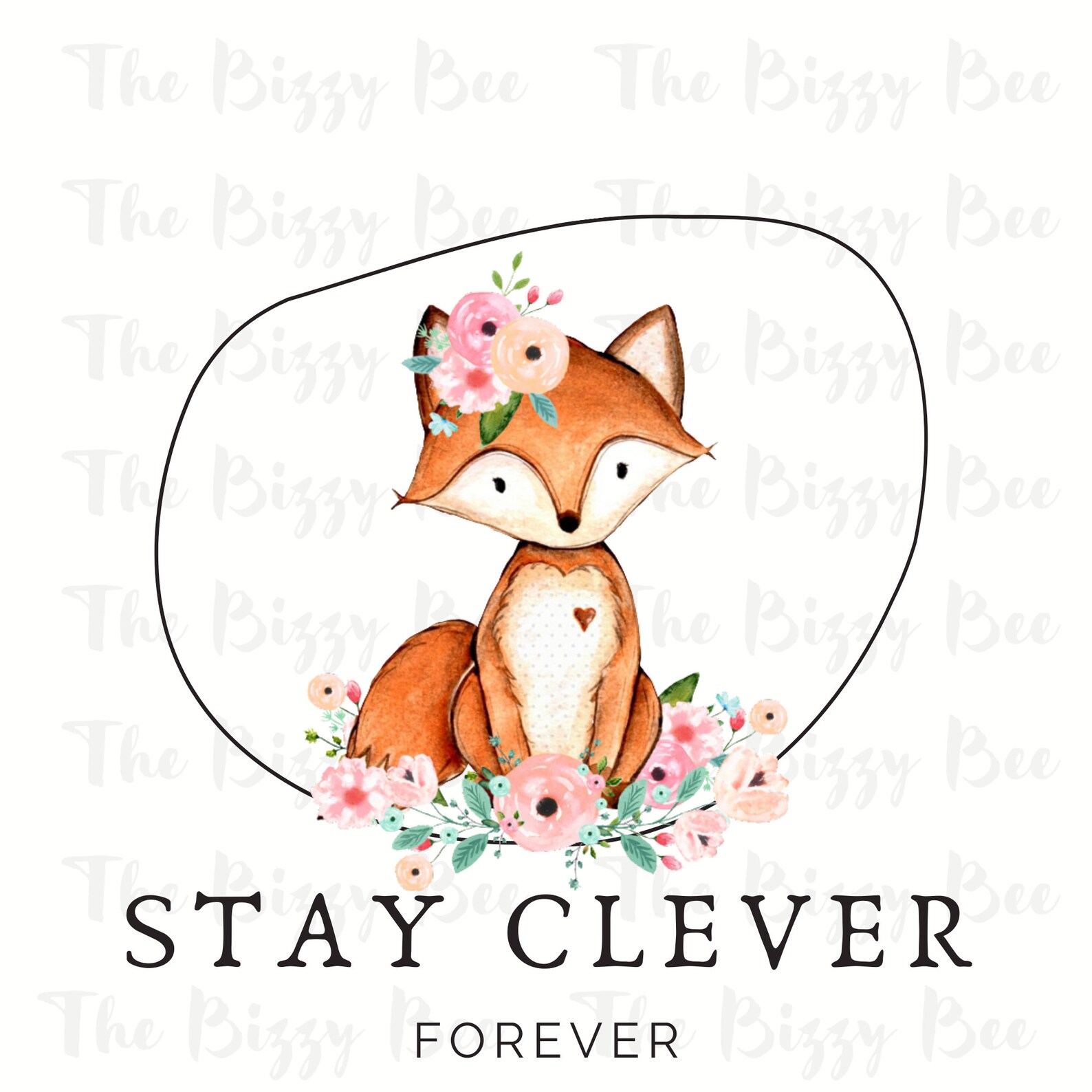 Clever Fox , Colorful, Digital File, Download, Sublimation - Etsy