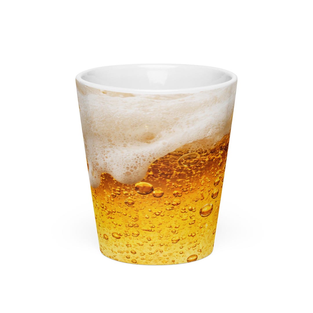Beer Anytime Latte Mug - Etsy
