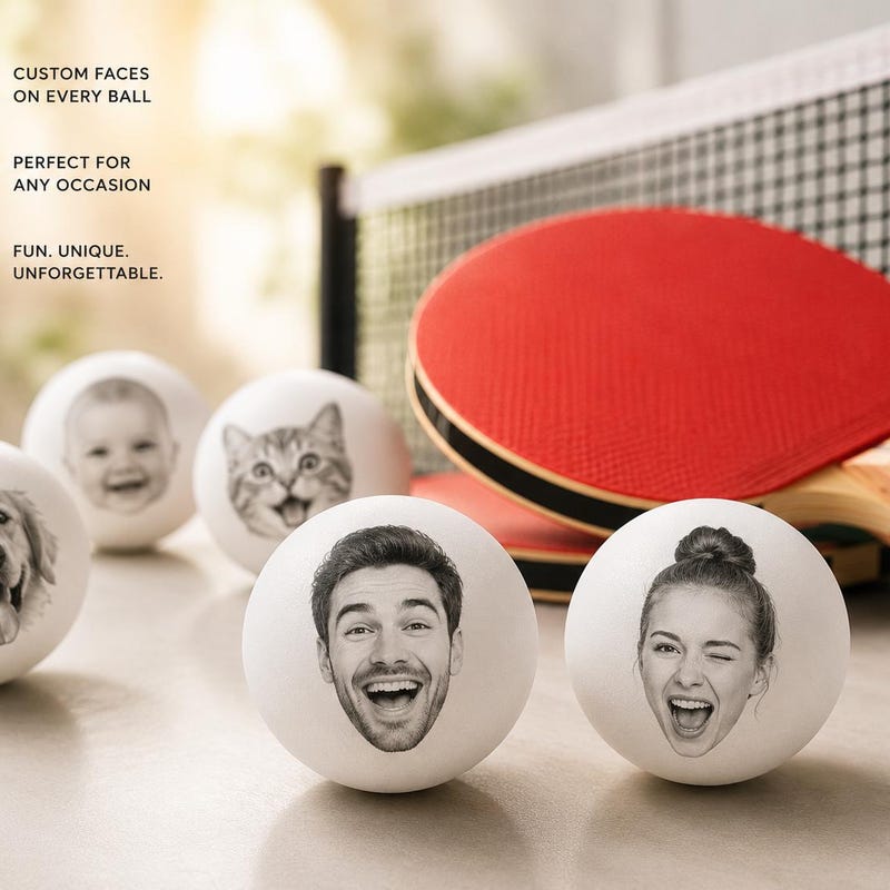 Novelty Ping Pong Balls - Etsy