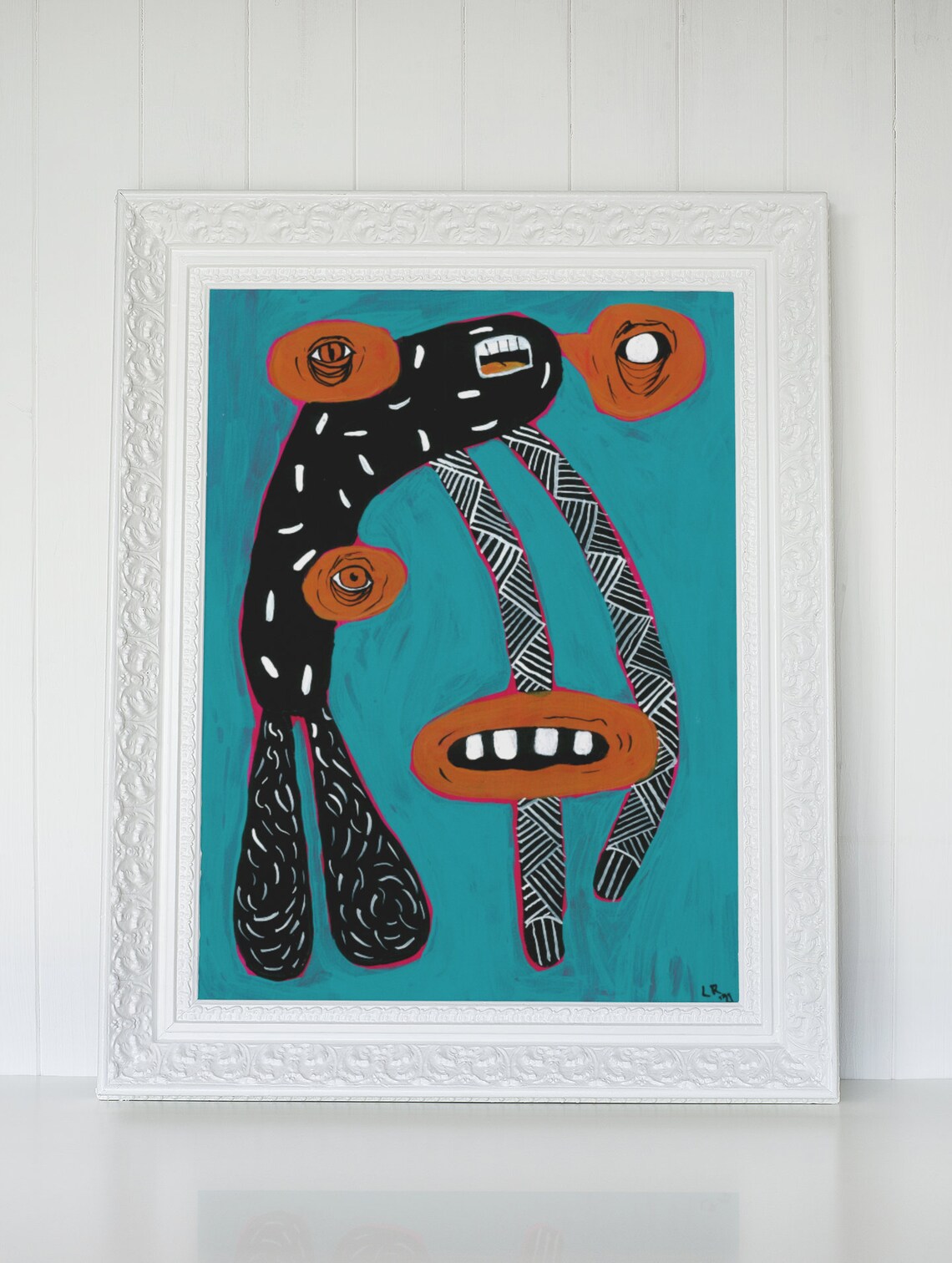 Print- "a Friend" Abstract Art for Your Gallery Wall - Etsy