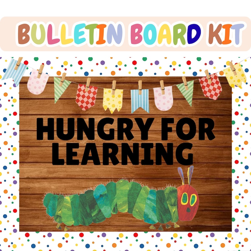 The Very Hungry Caterpillar Door Decor - Etsy