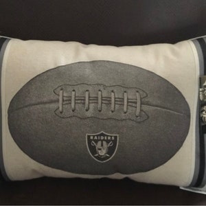 Personalized Football Pillow|any Team | Decorative Throw Pillow ...