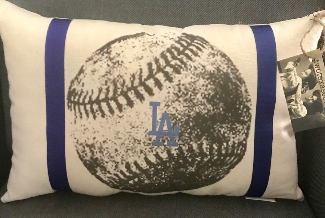 Vintage Baseball Pillow Any Team Decorative Throw Pillow - Etsy
