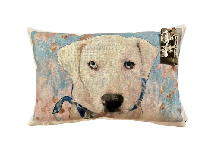 Personalized Watercolor Newfoundland Throw Pillow 17 X 17 Cover Only OR ...