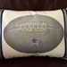 Personalized Football Pillow|any Team | Decorative Throw Pillow ...
