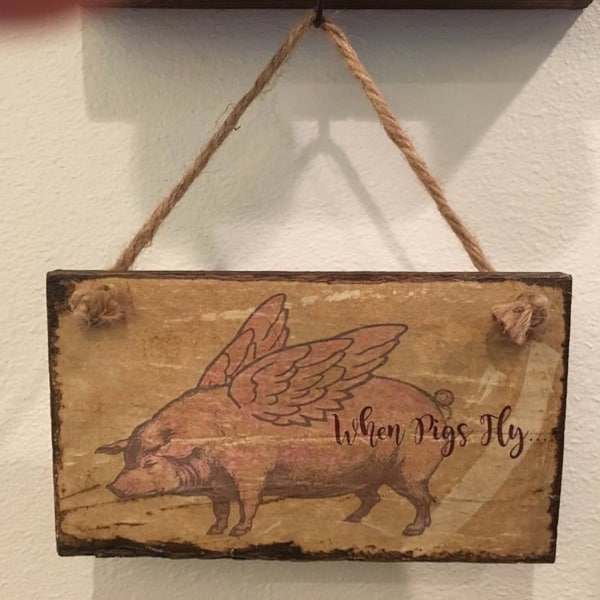 When Pigs Fly - Etsy