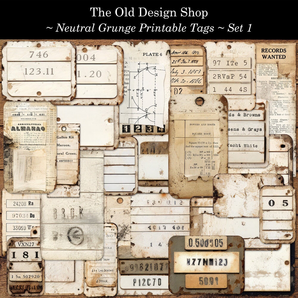 TheOldDesignShop - Etsy