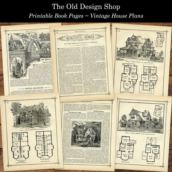 Victorian Paper House Template