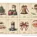 Christmas Flashcards Printable Old Fashioned Christmas Flash Cards for ...