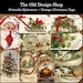 Christmas Tags Printable Christmas Gift Tags Vintage Inspired Festive ...