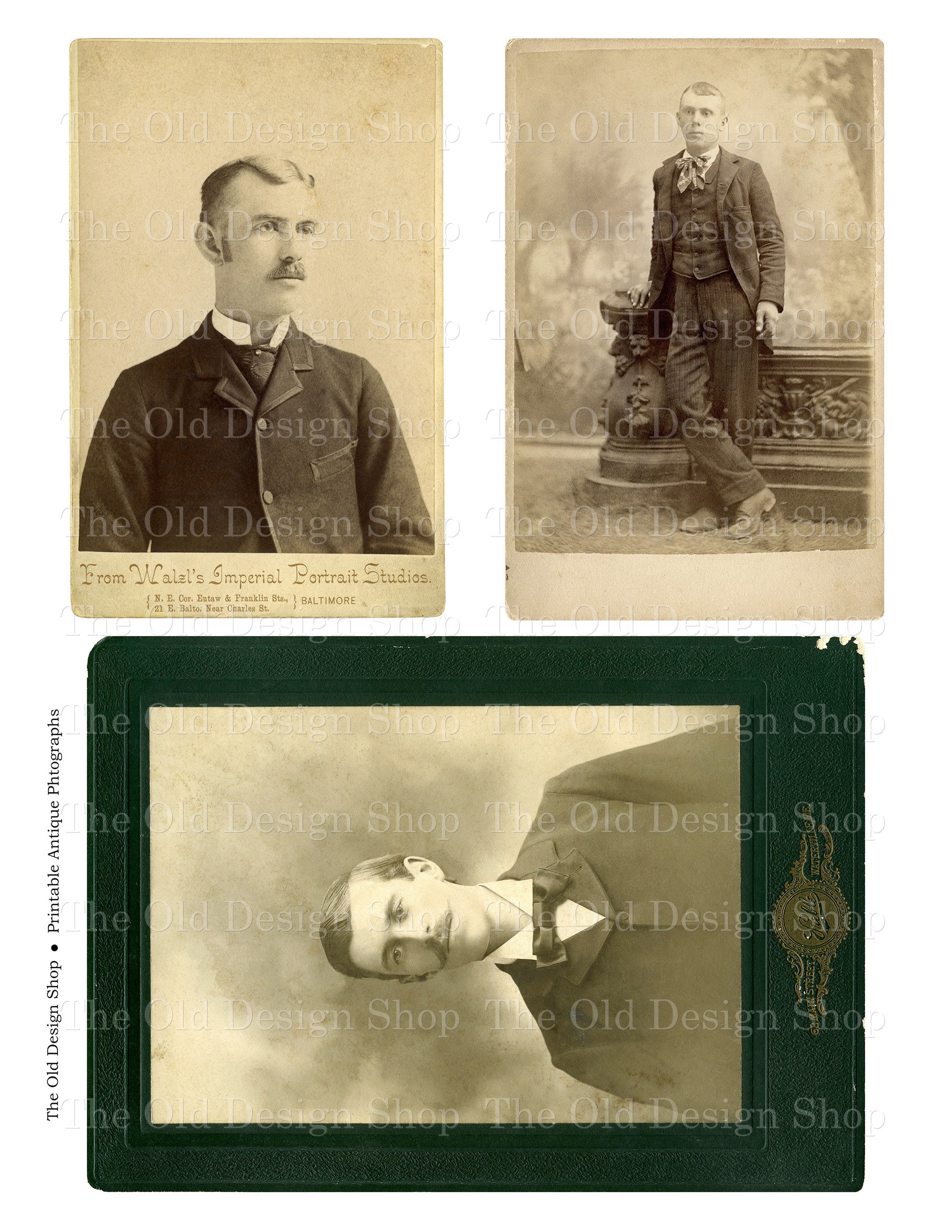 Printable Antique Photographs Vintage People Portrait Pictures Shabby ...