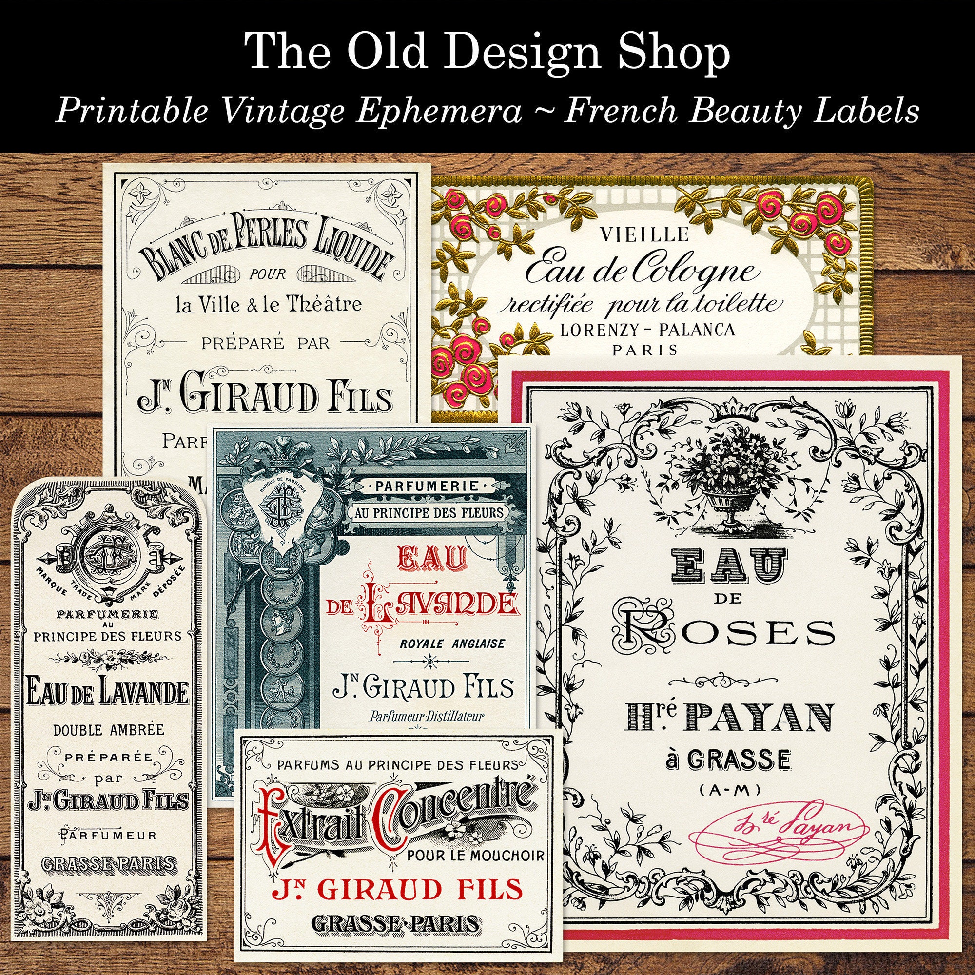 Digital Paper, Vintage Printable Printable Instant Downloads Vintage ...