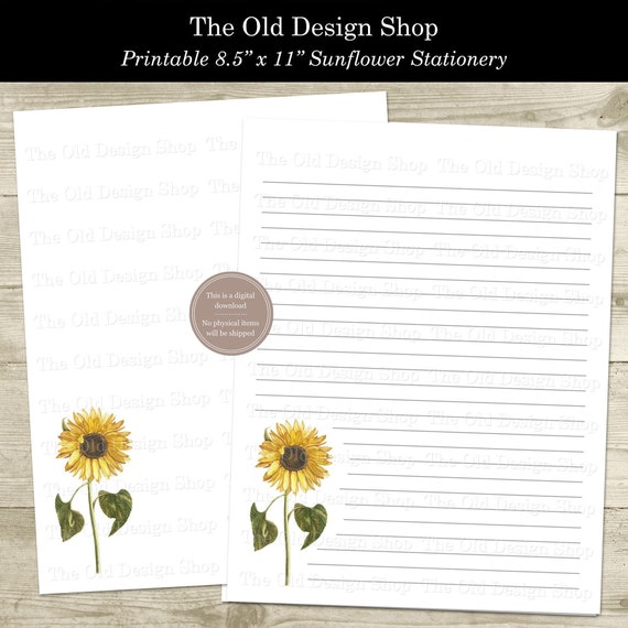 Prints Art & Collectibles Letter Size Letter Paper Note Taking Yellow ...