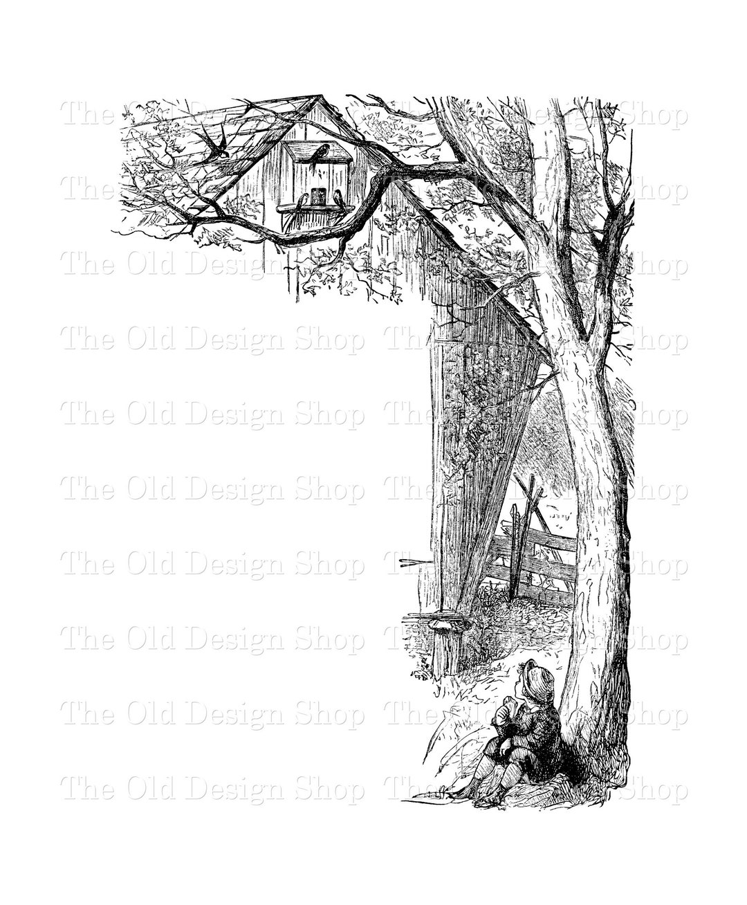 Bird Watching Ink Saver Printable for Junk Journal Cardmaking Supply ...