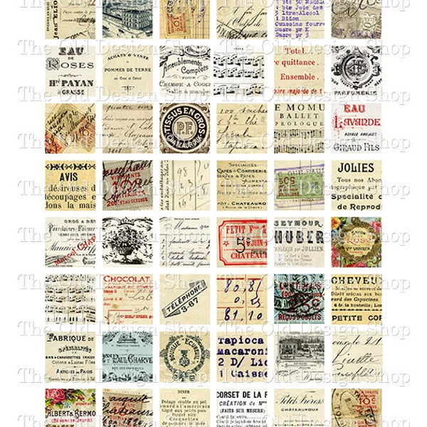 French Ephemera - Etsy