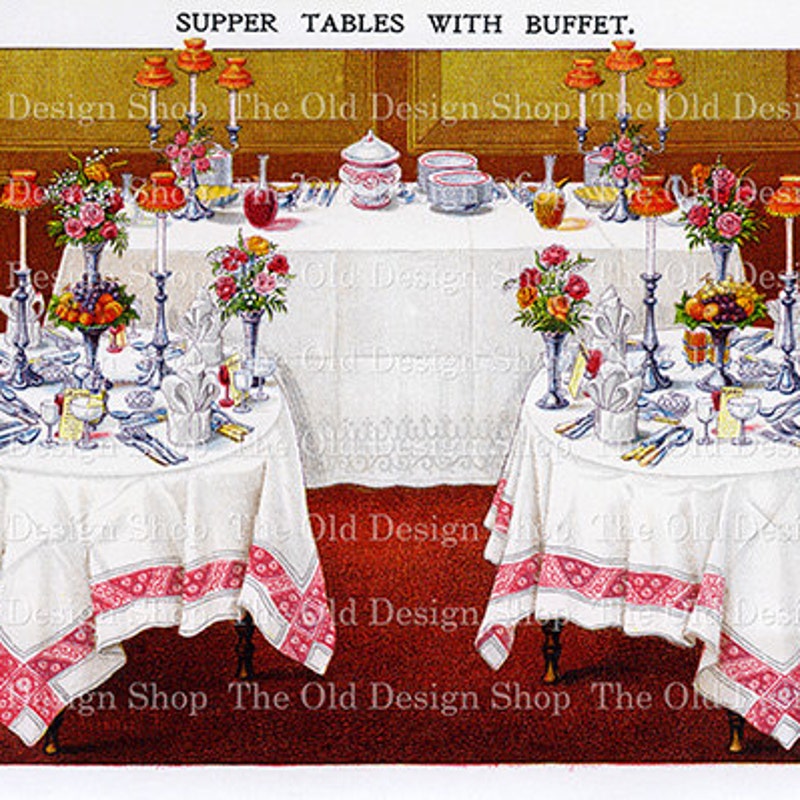 Table Setting Template - Etsy