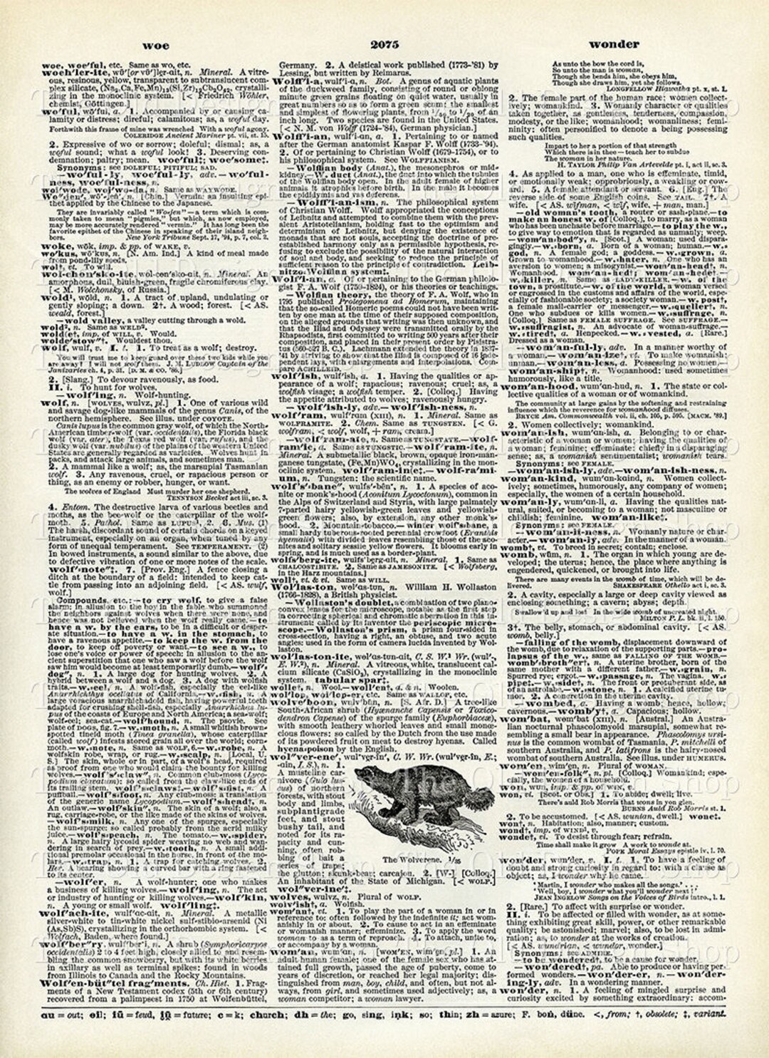 Printable Dictionary Page for Junk Journals Cardmaking Supply Supply ...