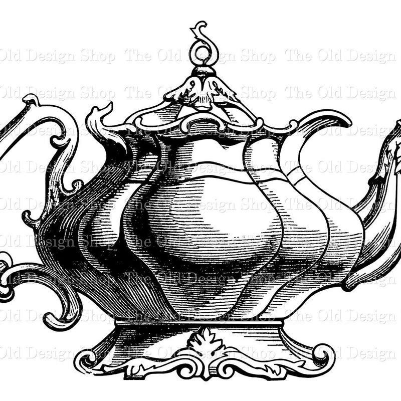 Victorian Teapot - Etsy UK