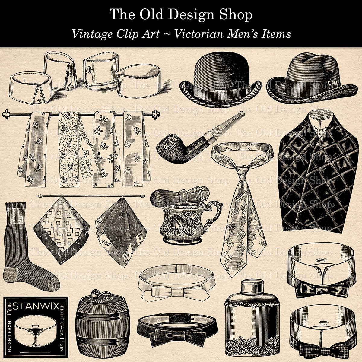 Old Clothing Store Clip Art