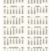 Printable 2024 Mini Monthly Calendar Journal Cards Planner Cards ...