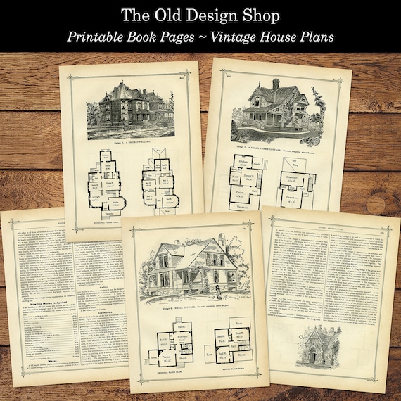 Victorian Paper House Template