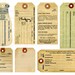 Shabby and Aged Tags Set 3 Printable Vintage Layaway Toe Tag Railway ...