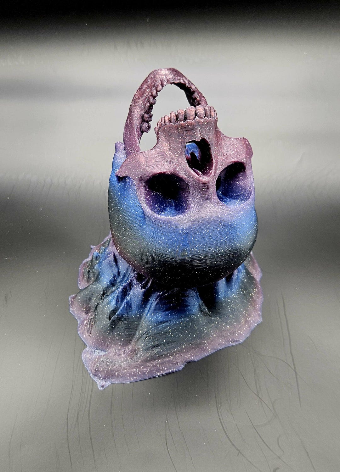 3D Incense Skull Volcano - Etsy
