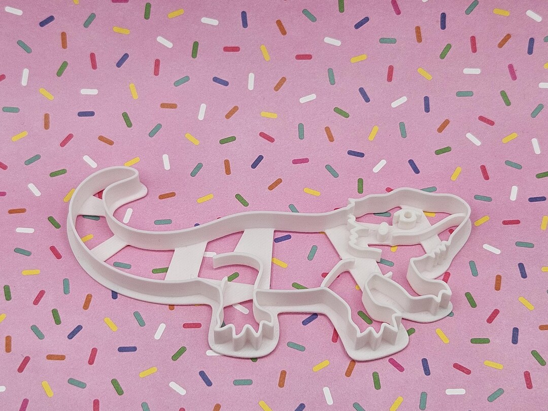3D Lizard Cookie Cutter Set - Etsy