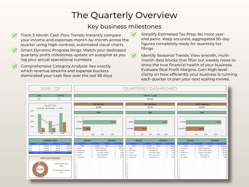 Ultimate Bookkeeping Template Small Business Bookkeeping Spreadsheet ...