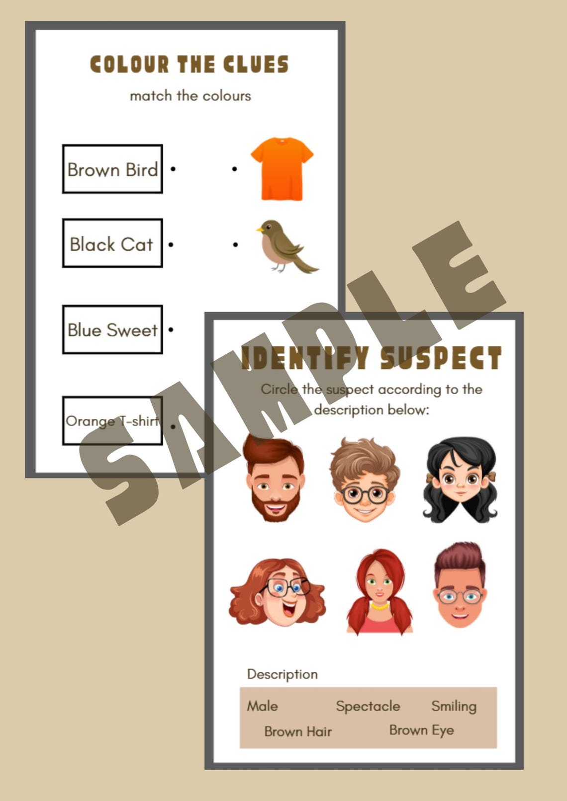 Kids Detective Activity Book for Preschool | Fun Mystery Games, Puzzles ...