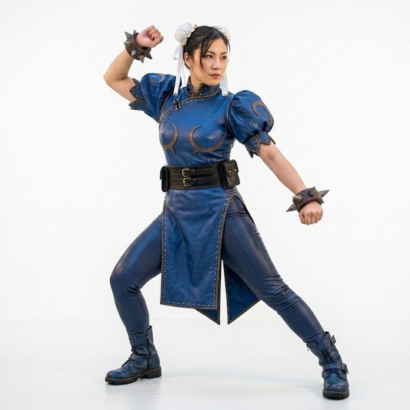 Chun Li Costume Cosplay - Etsy