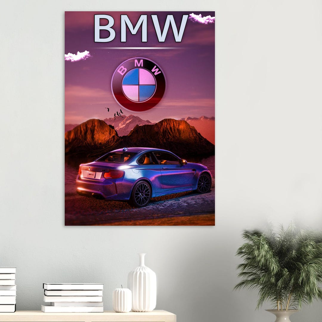 BMW Paper Poster - Etsy