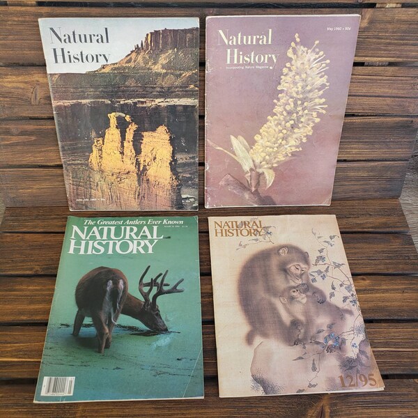 Natural History - Etsy