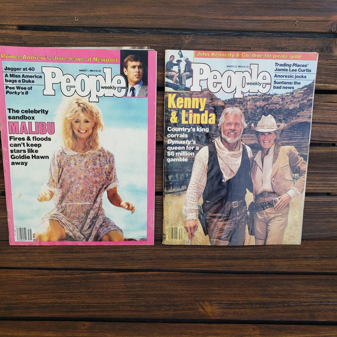 August 1983 Vintage People Magazine. Pick and Issue - Etsy