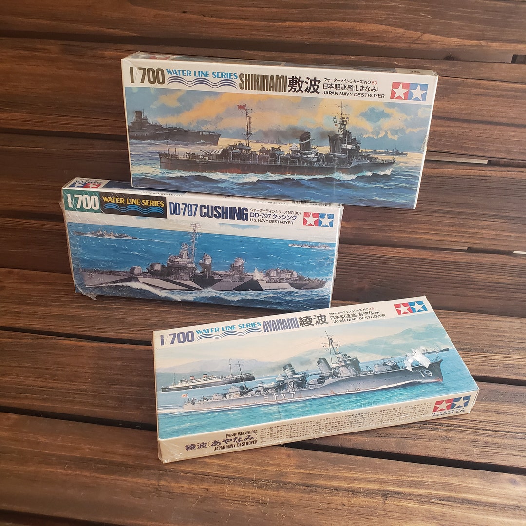 New/old Stock Tamiya Water Line Series 1/700 Precision Model Kits ...