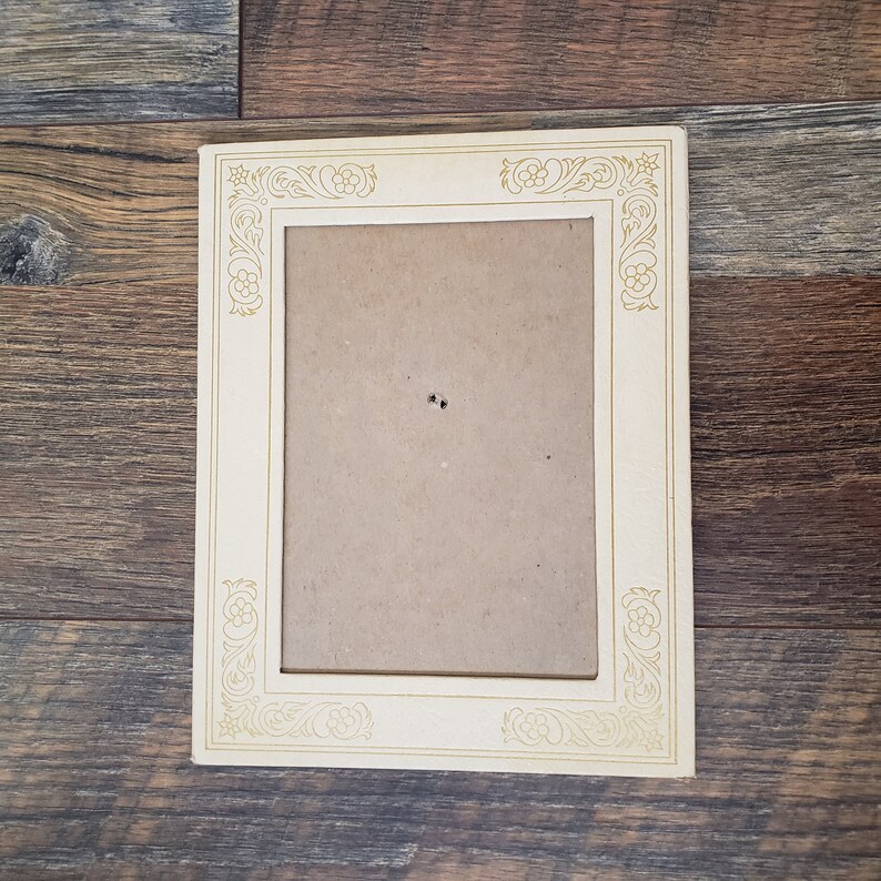 1940's Tabletop 5x7 Easel Picture Frame, Vintage Decor - Etsy